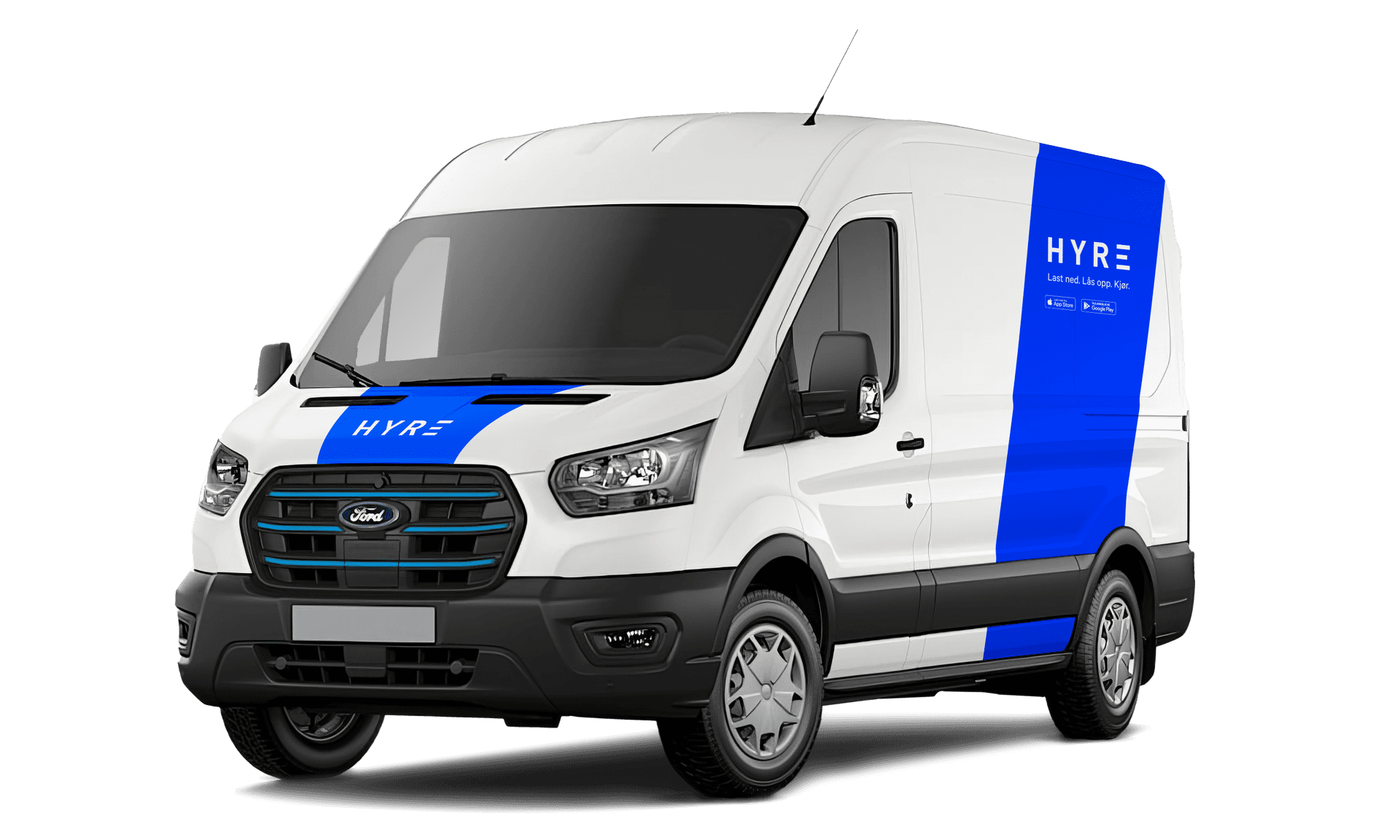 Rent a van from 229,- per hour