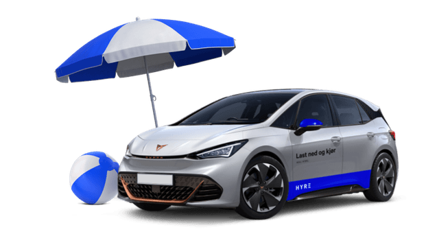 Access to rental cars in Oslo from 399,- per day